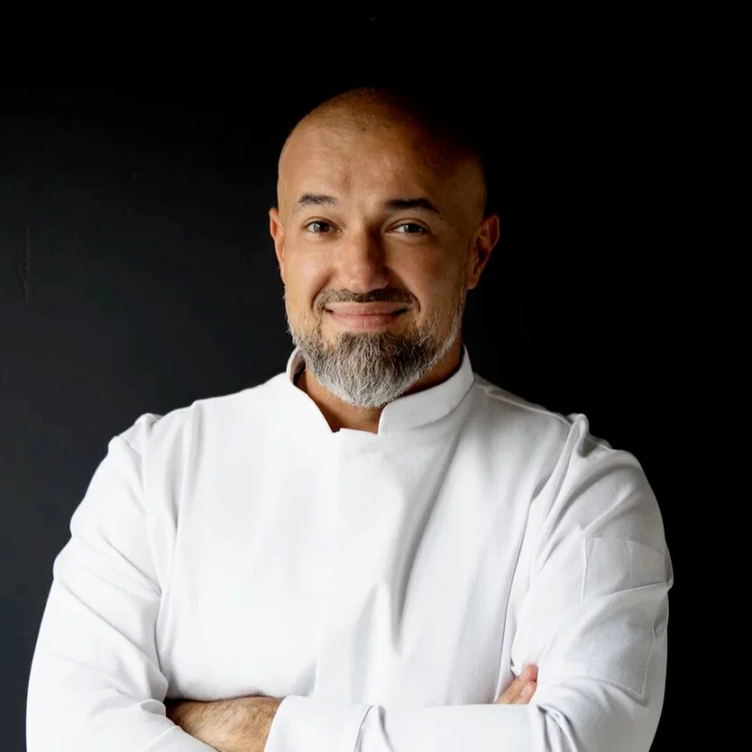 white rabbit head chef