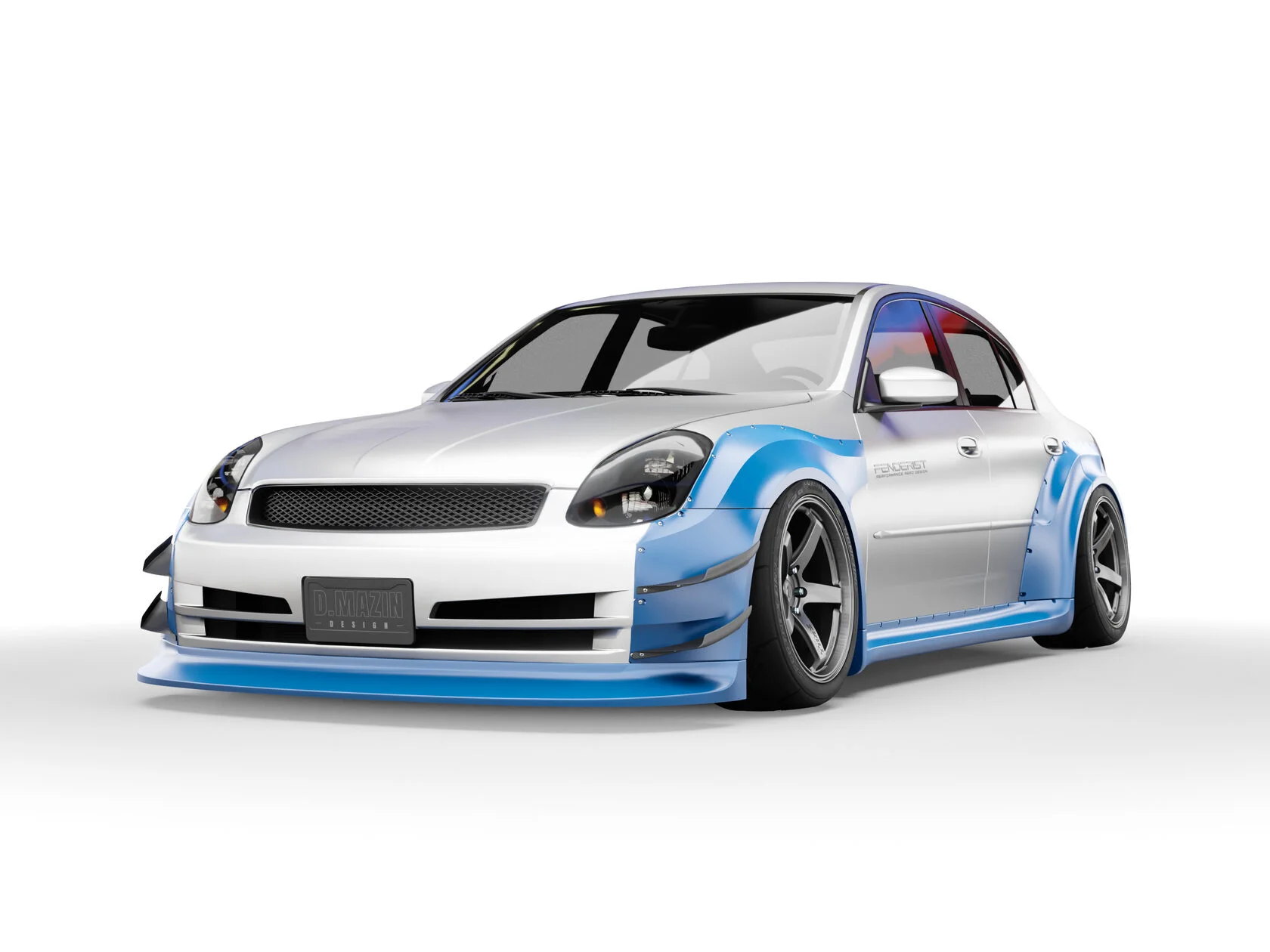 Infiniti G35 Coupe Wide Body Kit