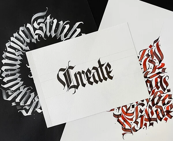 gothic calligraphy course
